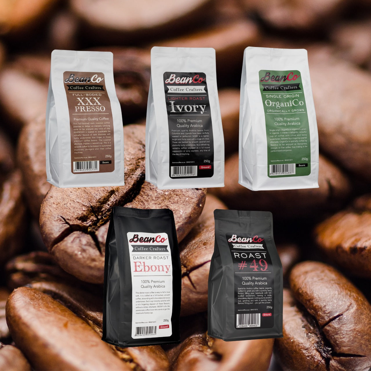 5 Pack Special – BeanCo